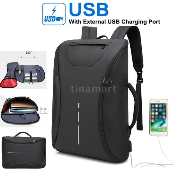 New Multi-functional Backpack Laptop Backpack Outdoor Water-resistant ...