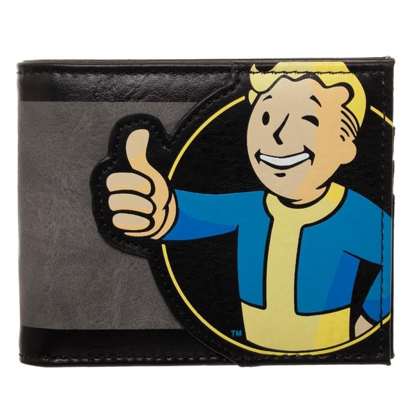 Fallout Vault Boy Bifold Wallet | Wish