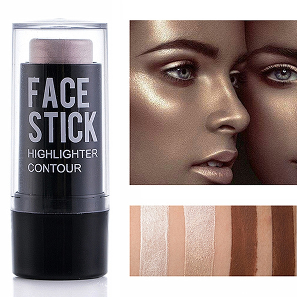 Face Stick HIGHLIGHTER CONTOUR Bronzer Stick Waterproof Shimmer Cream ...
