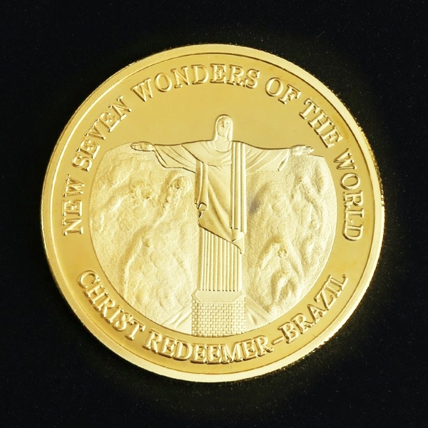 Cristo Redentor Commemorative, The New Seven Wonders of the World, Coin ...