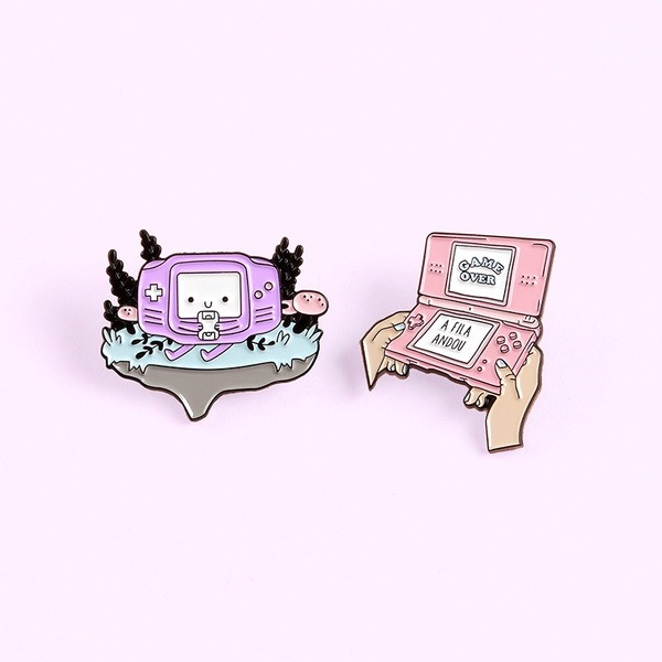 Cute Gamepad Enamel Pin Game Art Brooch Gamer Badge Cartoon Pins for ...