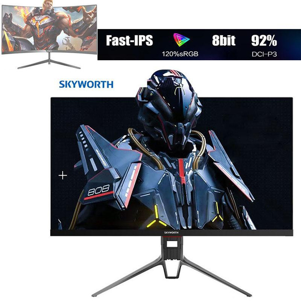27" Gaming Monitor 144Hz 1Ms Fast LCD IPS HDR400 Anti-Tear Rheinland ...