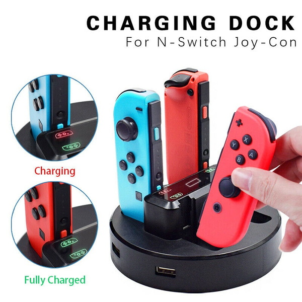 Four Handles Controller Charging Grip Handle Charger for Nintendo ...