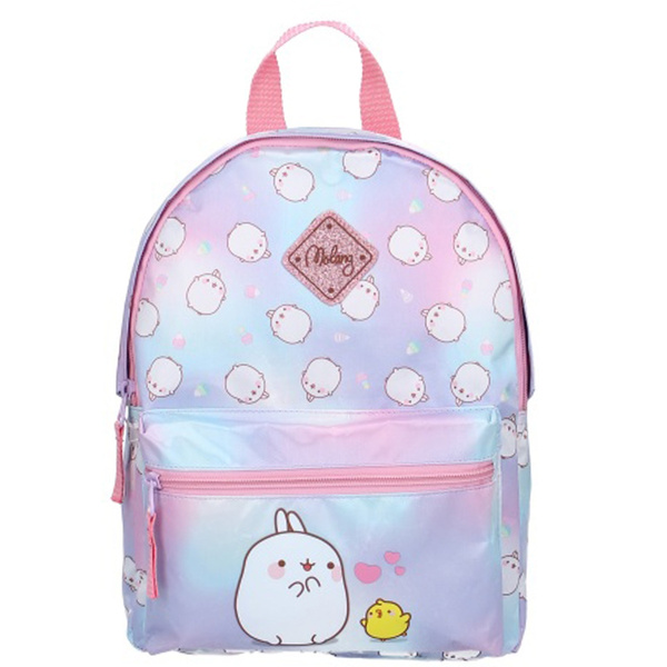 Molang [Q9764] - Sac a dos createur 'Molang' violet - 31x23x9 cm ...