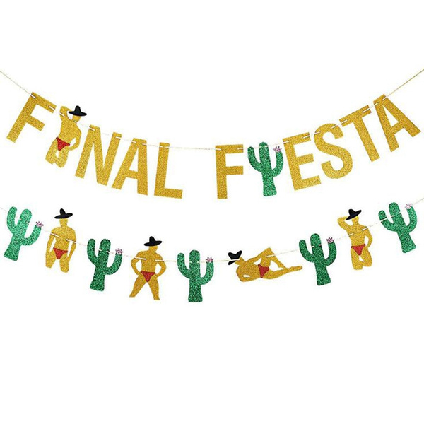 Final Fiesta Party Banner Bachelorette Final Fiesta Backdrop ...