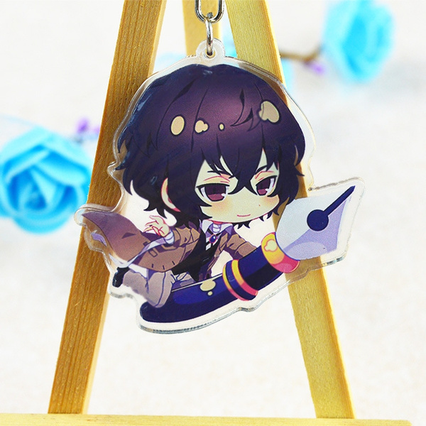 Anime Bungou Stray Dogs Atsushi Dazai Ryunosuke Acrylic Keychain ...