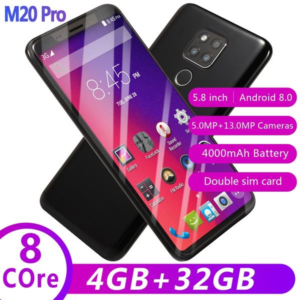 HOT New Android 8.0 Smartphone with Face Recognition Support Dual Card ...