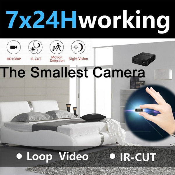 XD IR-CUT Mini Camera Smallest 1080P Full HD Camcorder Infrared Night ...