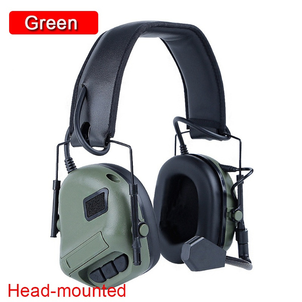 Tactical Headset Professional Military Shooting No Anti-Noise Helmet ...