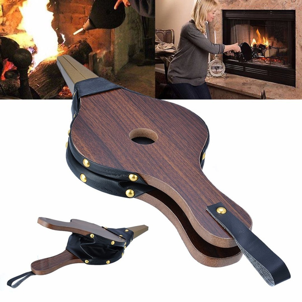 Vintage Bellows Fireplace Blower Traditional Stove Fire Lighter Fan ...