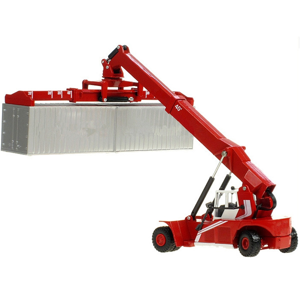 1:50 Scale Diecast Container Stacker Toy Vehicles Crane Reach Alloy ...
