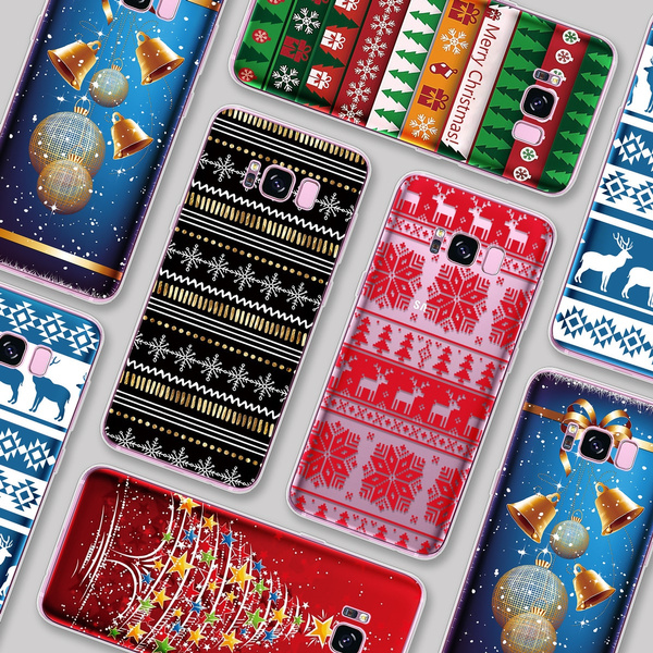 Luxury Xmas Christmas Tree Gift Bell Case Girl’s for Samsung Galaxy A50 ...