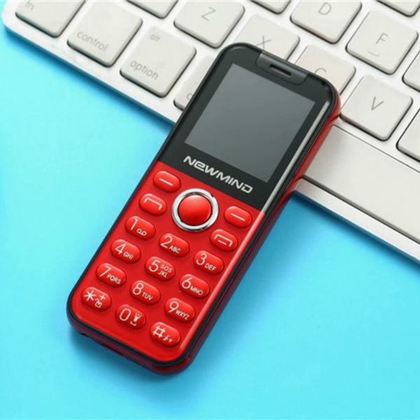 Newmind K2 Mini Push Button Mobile Phone Location 1.44 inch Screen MP3 ...