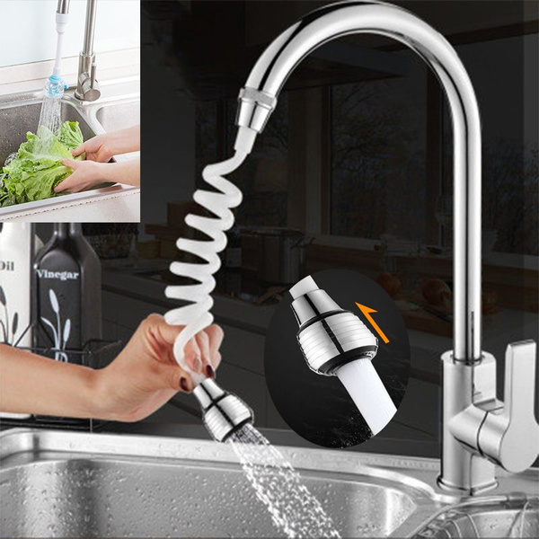 Faucet Extenders Rotatable Swivel Faucet Nozzle Filter Adjustable ...