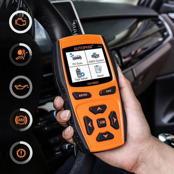 Autophix 7710 Full System OBD2 OBD Scanner for Ford/ Lincoln/ Mercury ...