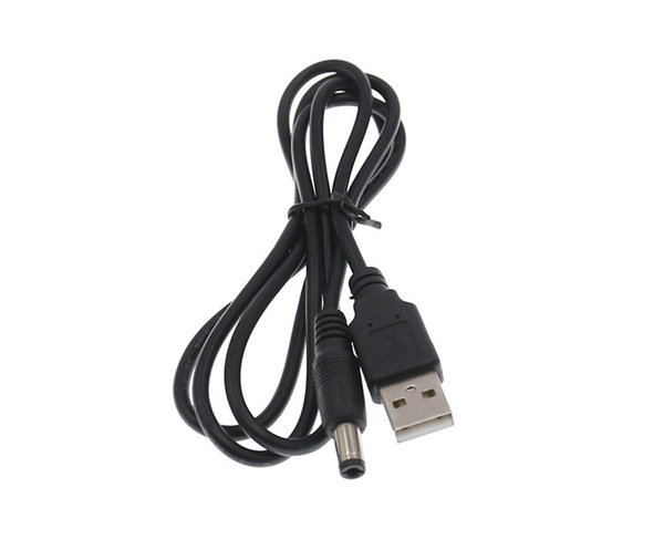 5.5mm USB Port To 5.5 x 2.5mm 5V DC Barrel Jack Power Cable Connector ...