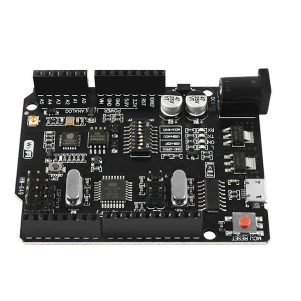 WiFi ATmega328P+ESP8266 (32Mb Memory) USB-TTL CH340G For Arduino Uno ... WiFi ATmega328P+ESP8266 (32Mb Memory) USB-TTL CH340G For Arduino Uno ...