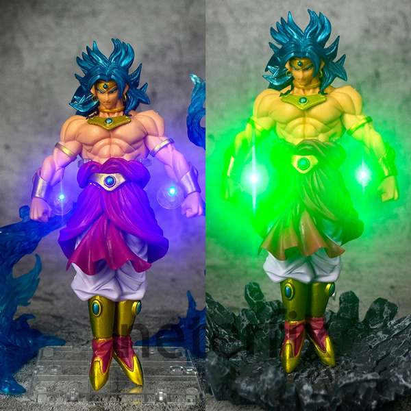 2 Styles Dragon Ball Z Broli Anime Broly Super Saiyan 4 Action Figure ...
