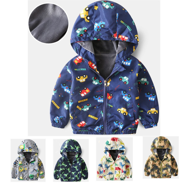 Cute Autumn and Winter Children's Jacket Kids Plus Velvet Jacket Baby ...