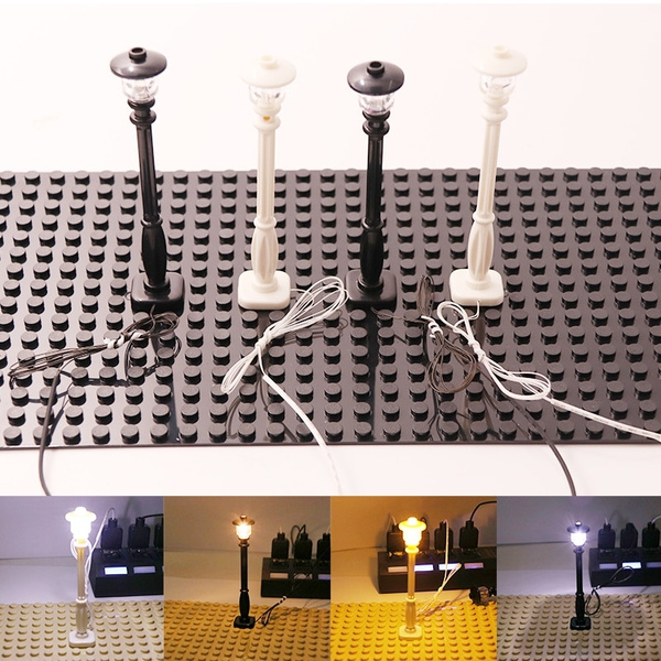 LED street light For Lego Building Block Bricks City Street For lego ...