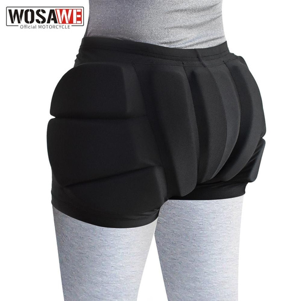 WOSAWE Winter Skating Shorts Padded Hip Impact Protection Sports Ski ...