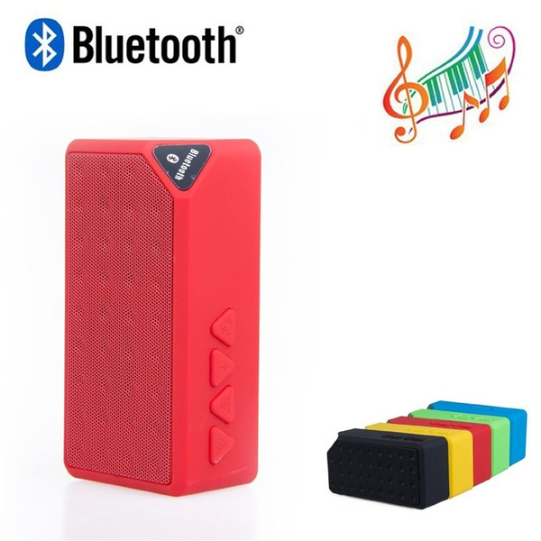 Bluetooth Speaker X3 Jambox Style TF USB FM Wireless Portable Music ...