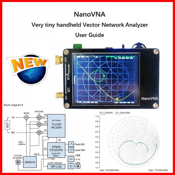 Newest 50KHz-900MHz Vector Network Analyzer Kit MF HF VHF UHF Antenna Analyzer | Wish