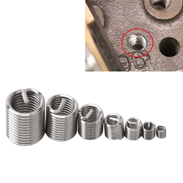 60pcs Wire Screw Sleeve Threaded Inserts Repair Kit | Wish