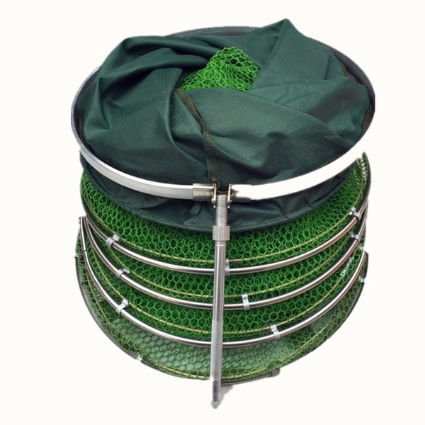 Collapsible Floating Wire Basket Fishing Net Cage | Wish