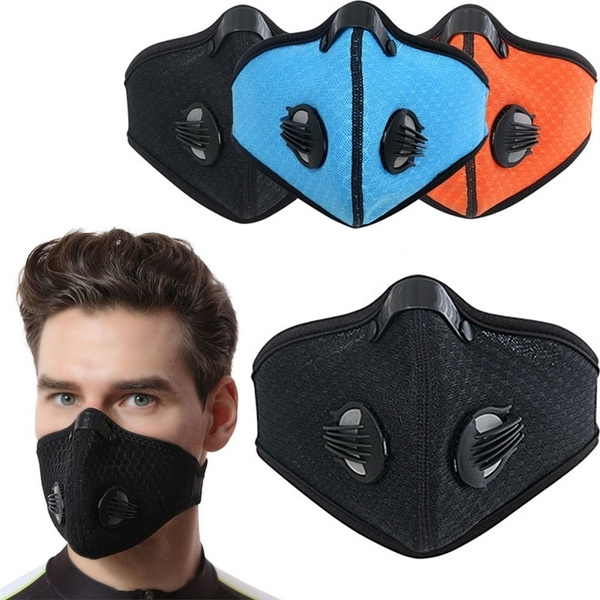 Riding Outdoor Half Face Mask Respirator Mask Dust Proof Running ...