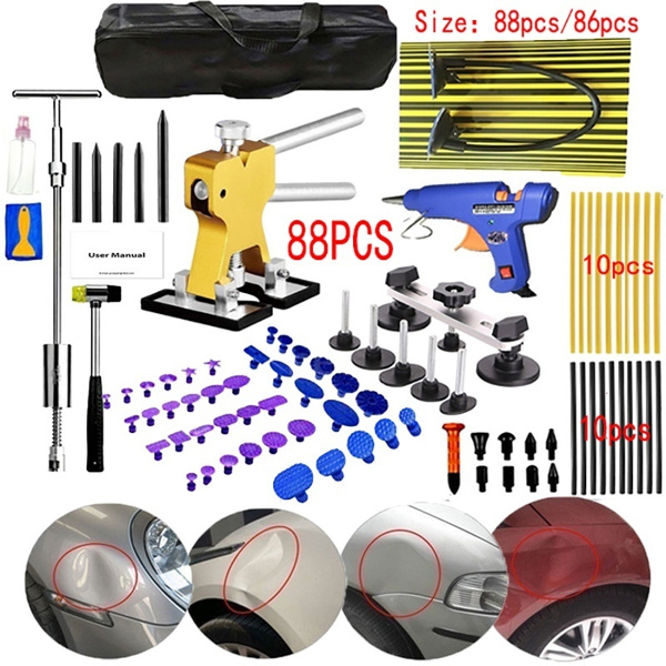 86pcs/88pcs Auto Paintless Dent Repair Puller Car Dent Hail Removal ...