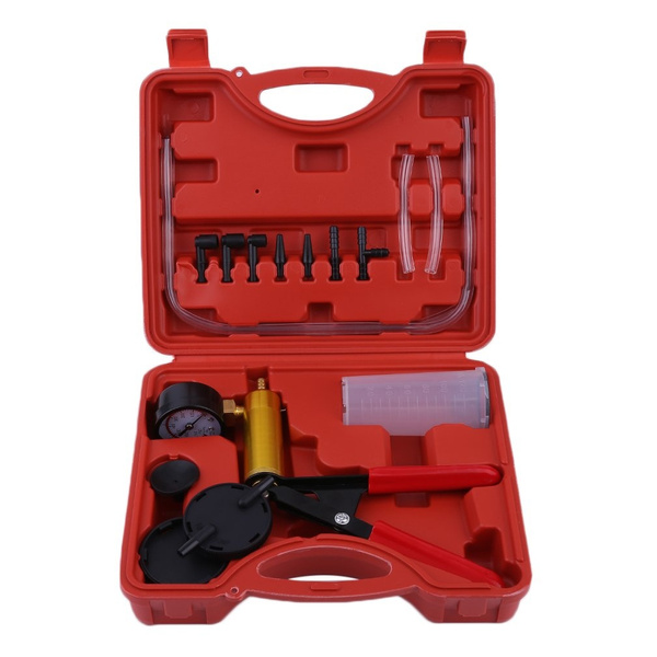 Hand Held Vacuum Tester Brake Bleeder Set And Brake Bleeder Bleeding ...
