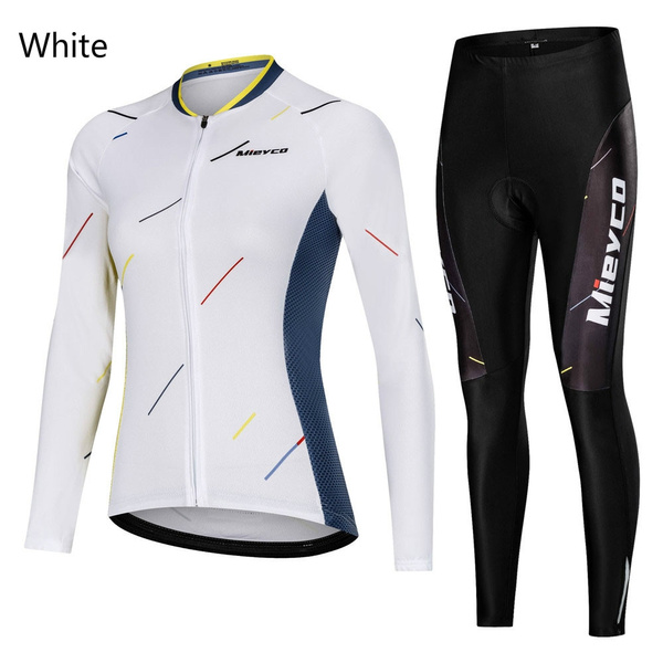 Pro Women Cycling Set MTB Bike Clothing Female Racing Bicycle Clothes ...