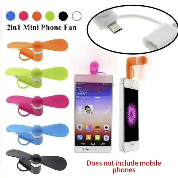2019 New 1Pc / 2Pc . 6 Colors 2 In 1 Portable Cell Phone Mini Electric ...