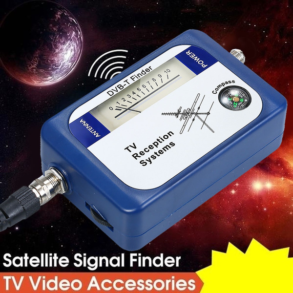 DVB-T Digital Satellite Signal Finder Meter Aerial Terrestrial TV ...