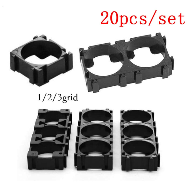 1/2/3 Grid 18650 Battery Storage Bracket Safety Spacer Radiating 18650 ...
