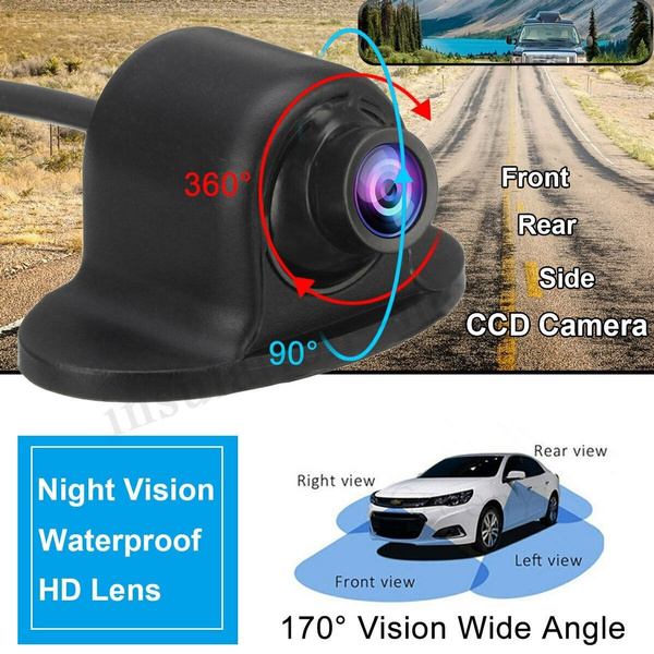 Mini CCD Coms HD Night Vision 360 Degree Car Front View/Side View/Rear ...