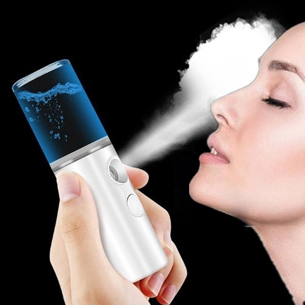 Facial Steamer USB Rechargeable Skin Moisturizing Nano Facial Sprayer ...
