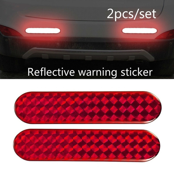 New High-brightness car reflective sticker reflective warning sticker ...