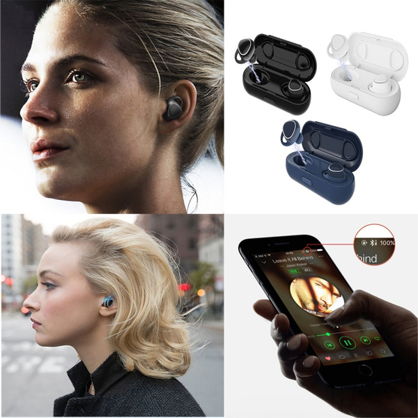 Wireless Earplug Bluetooth Headset | Wish