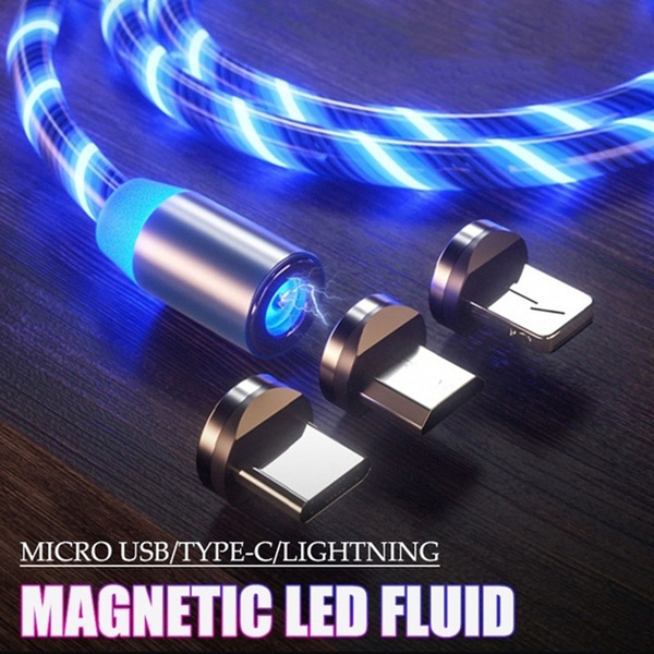 New Upgrade LED Magnetic Cable Streamer Data Flowing LED Light Fast ...