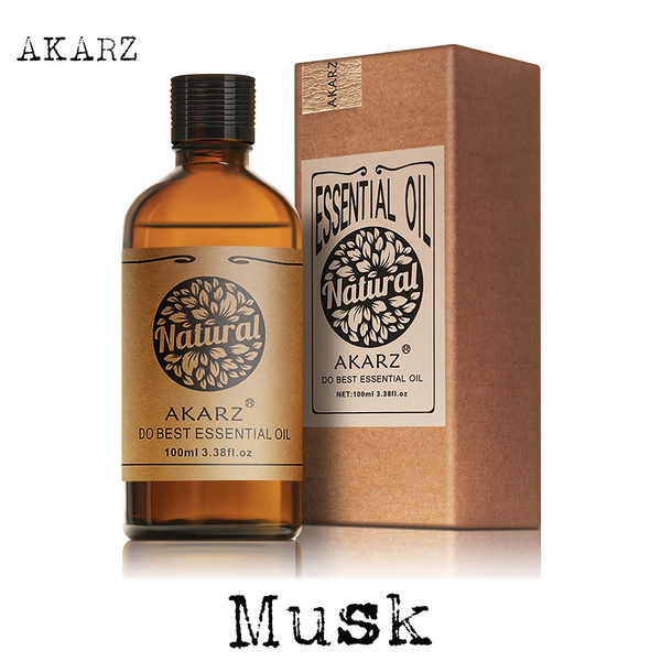 Musk Essential Oil 100ml AKARZ Natural Aromatherapy Beauty Body Skin ...