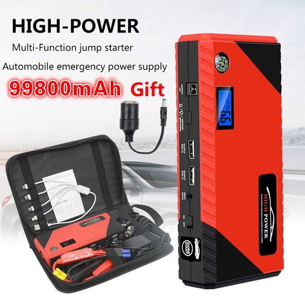 Car Jump Starter 1000A Portable Starting Device Lighter 2USB | Wish