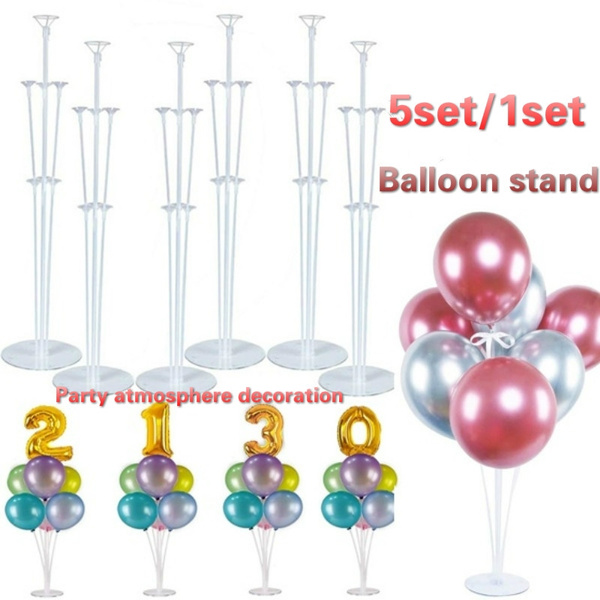 5set/1set Balloon Table Floating Display Stand Wedding Party Venue ...