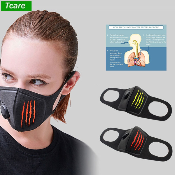 1Pcs Men/Women Activated Carbon Dust-proof Cycling Face Mask Anti ...