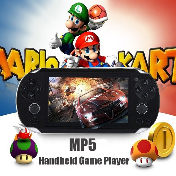 4.3'' 8GB 32Bit 1000+ Games Built-In Handheld MP5 Video Game Console ...