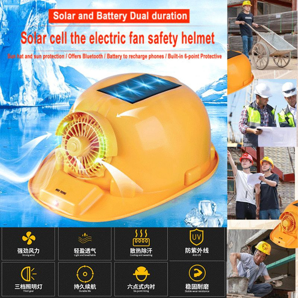 New Fashion Is Equipped with A New Solar Helmet Equipped with Bluetooth ...