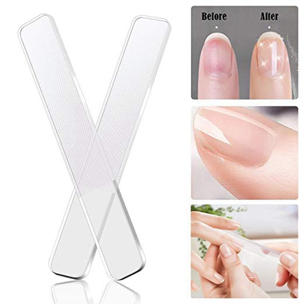 1pc Durable Nail File Tool Nano Glass Buffer Sanding Polishing Grinding ...
