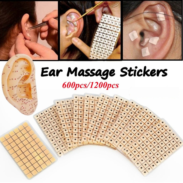 600pcs/1200Pcs Ear Press Seeds Acupuncture Vaccaria Plaster Bean ...