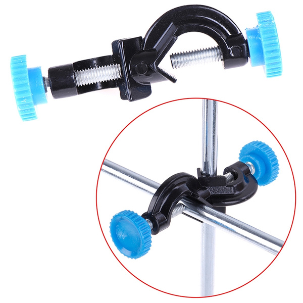 Lab stands double top wire clamps holder metal grip supports right ...